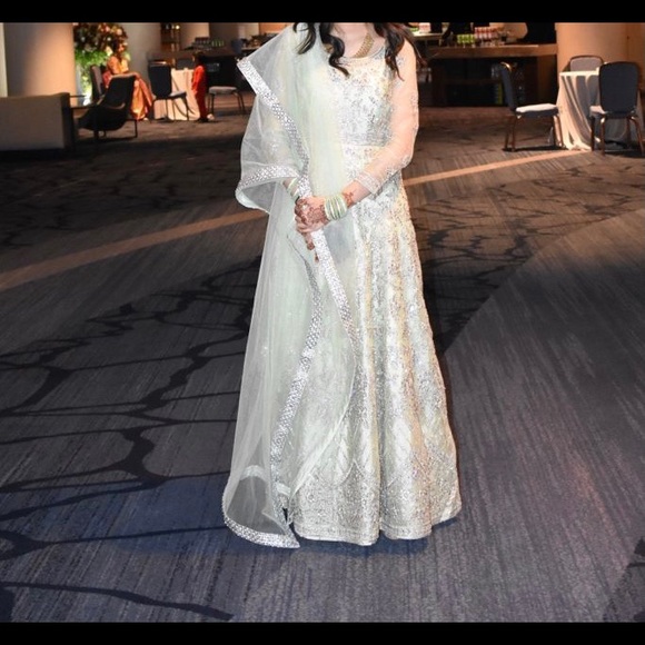 Dresses | 56 115 Pounds Wearing A Mint Green Gown | Poshmark